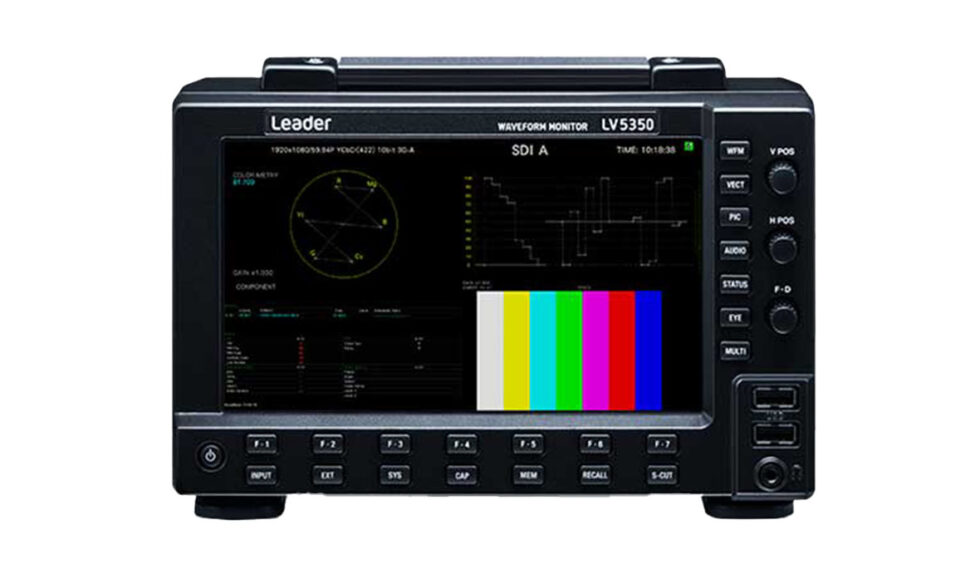 Leader LV5350 Waveform Monitor